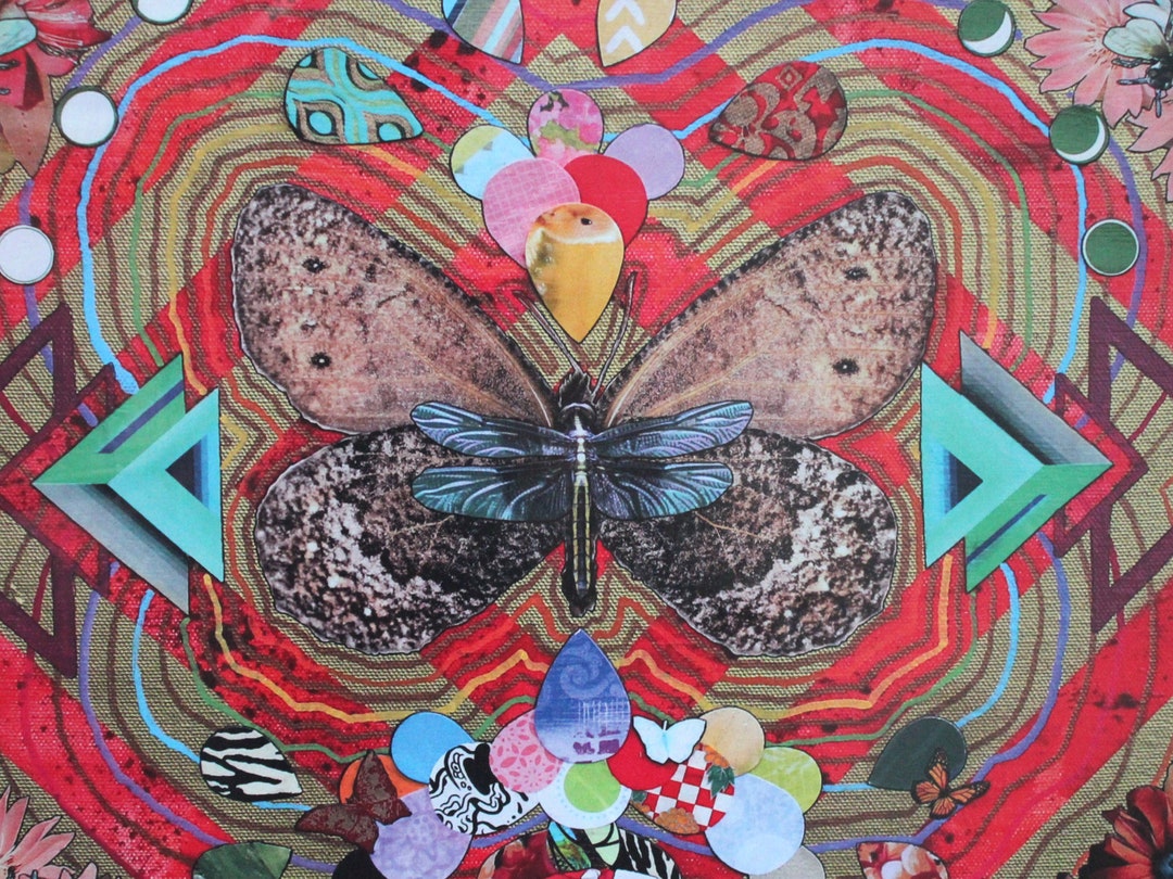 REBIRTH #1016 Collage Art Print / Poster 11x14" - Unique Psychedelic ...