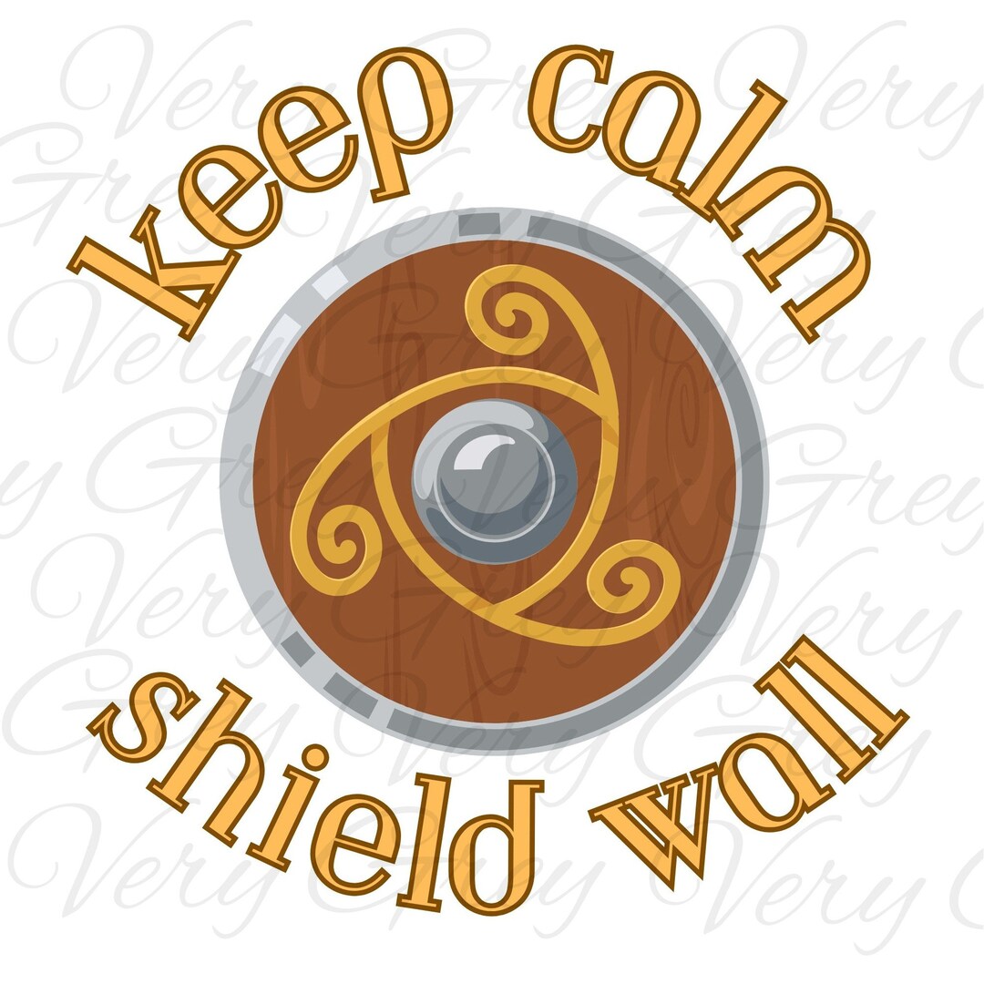 Shield Wall .svg/.jpg/.png Digital Download - Etsy