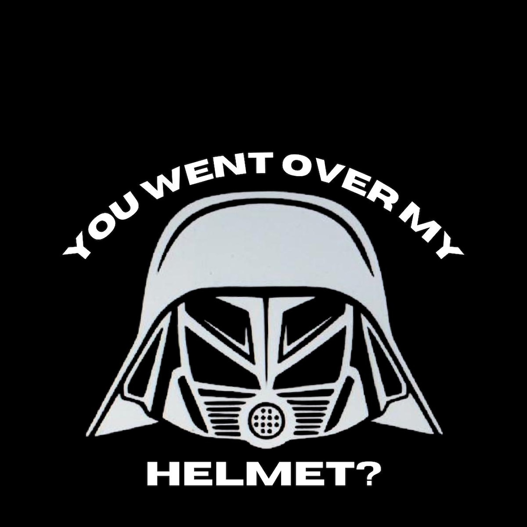 Spaceballs Dark Helmet Decal - Etsy