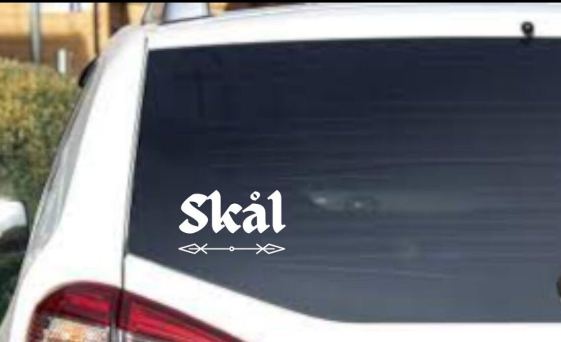 SKAL DECAL Norse Viking - Etsy