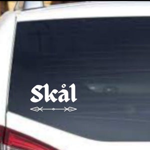 SKAL DECAL Norse Viking - Etsy