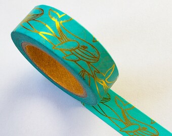 Turquoise Washi Tape - Etsy