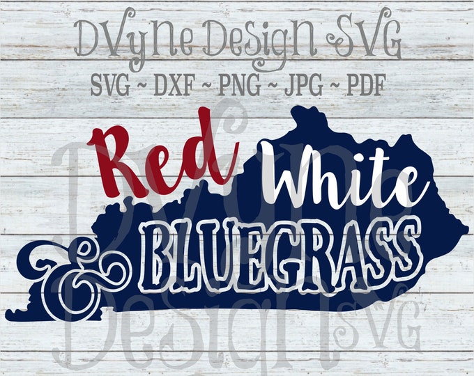 Ky Patriotic SVG Digital Cut File for Silhouette and Cricut - Etsy