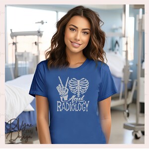 Peace Love and Radiology SVG, Radiology Tech Gifts, Silhouette or ...