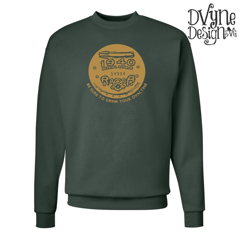 Christmas Story SVG Secret Decoder Pin Cut File for - Etsy