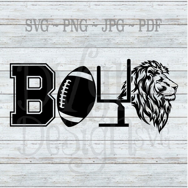 Lions Football - Etsy