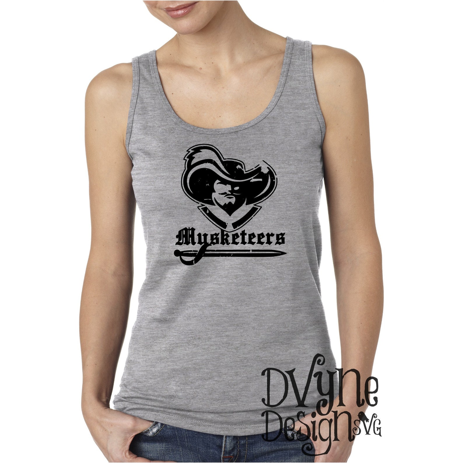 Distressed Musketeers With Sword SVG Musketeers for Greenup - Etsy