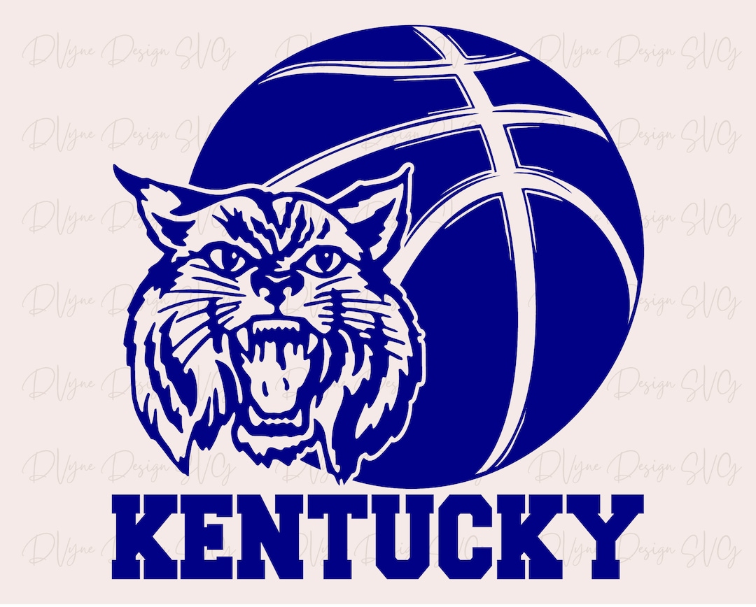 Kentucky Wildcat Basketball SVG Vinyl Cut File, Retro Ky Design PNG for ...