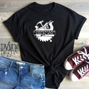 Carpenter SVG, Carpenter's Union Local SVG for Silhouette or Cricut ...