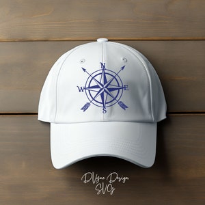 Compass Rose SVG, Navigation Compass Rose Digital Download for ...