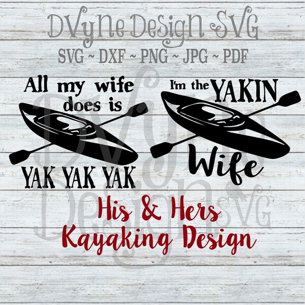 Kayak Svg - Etsy
