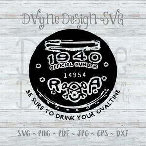 Christmas Story SVG Secret Decoder Pin Cut File for - Etsy