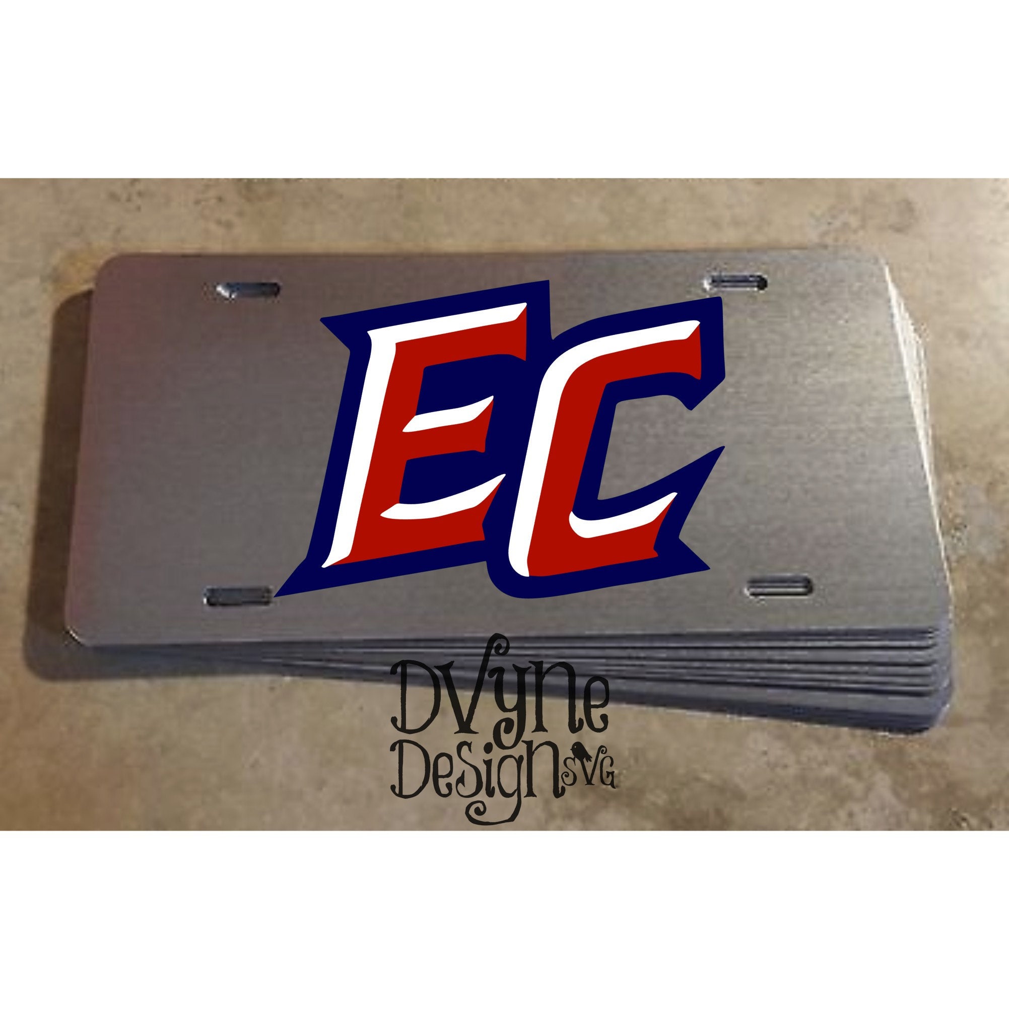 EC East Carter Logo SVG Digital Download for Silhouette - Etsy
