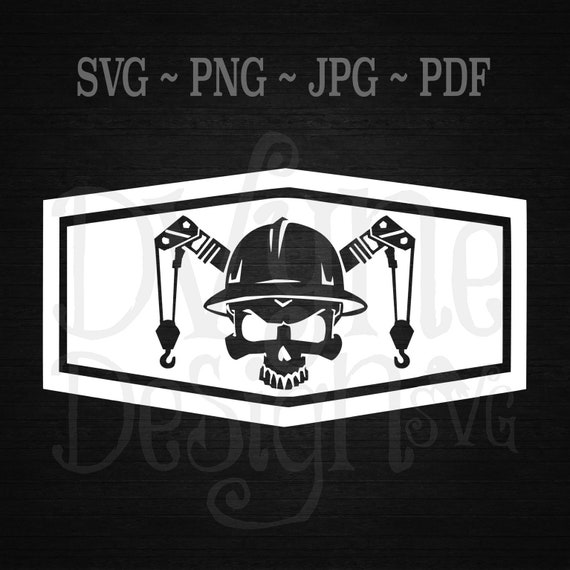 Crane Operator And Skulls