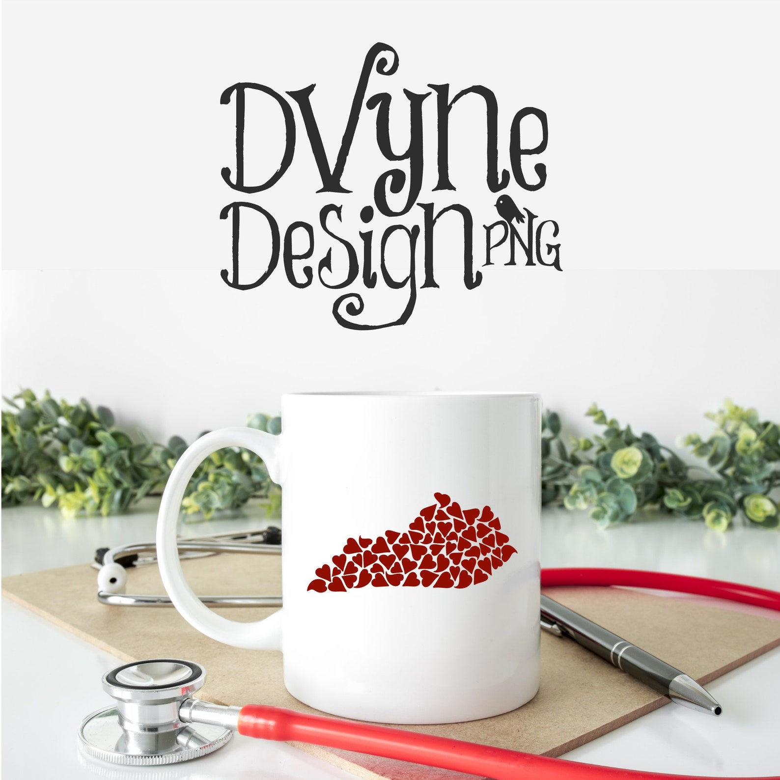 Kentucky SVG Ky Valentines Day Vinyl Cut File for Silhouette - Etsy