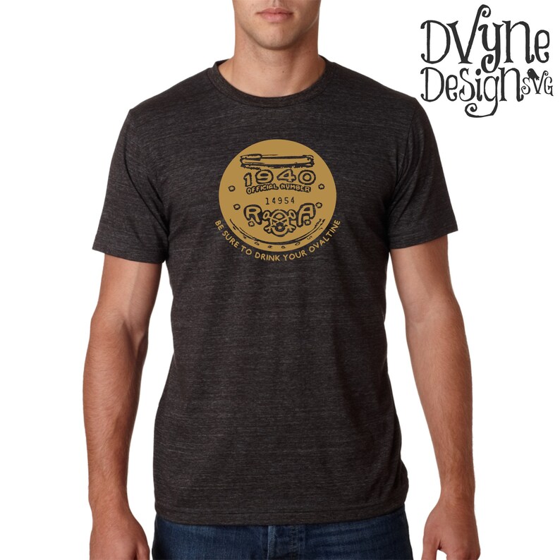 Christmas Story SVG Secret Decoder Pin Cut File for - Etsy