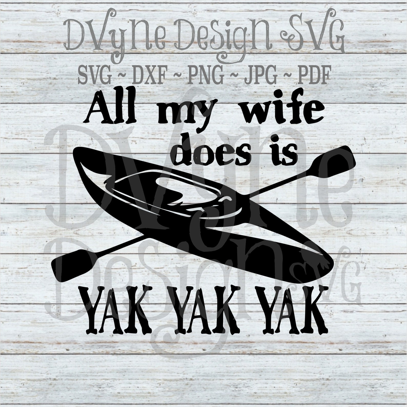 Kayak SVG Kayaking SVG for Silhouette or Cricut His & Hers - Etsy