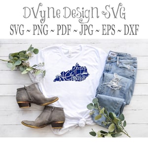 Kentucky SVG, Ky Symbols SVG, Kentucky Native Cut File for Silhouette ...