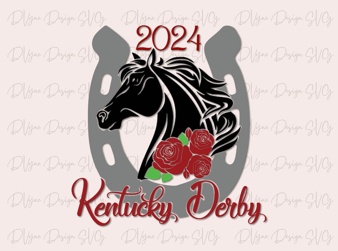 Kentucky Derby SVG, 2024 Ky Derby Vinyl Cut File for Silhouette or ...