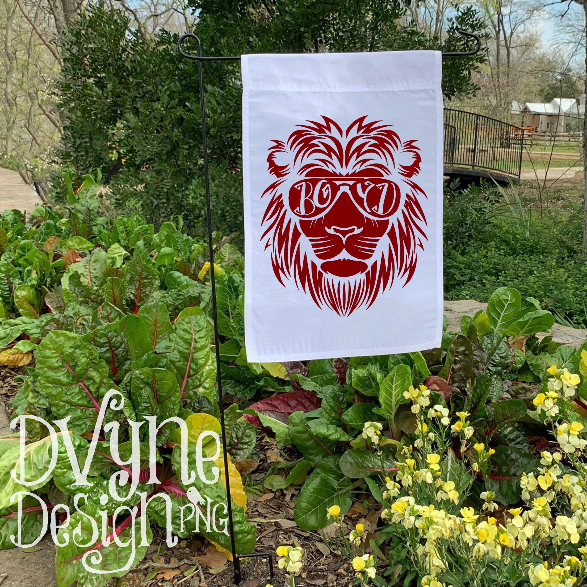 Lion Mascot with Sunglasses SVG Boyd County Lions SVG for | Etsy