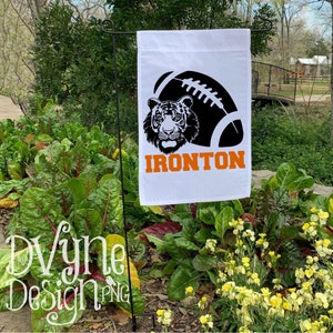 Tiger Football SVG, Ironton Tigers Football Digital Cut File for ...