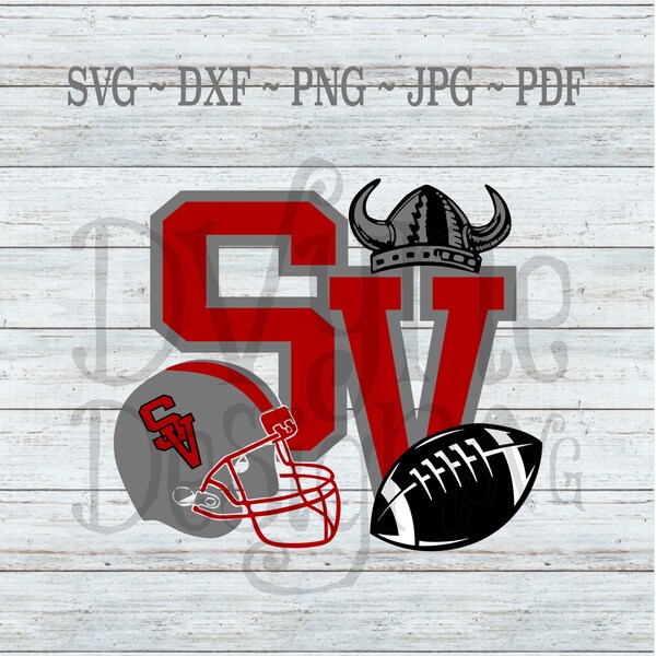 Symmes Valley Vikings Svg - Etsy