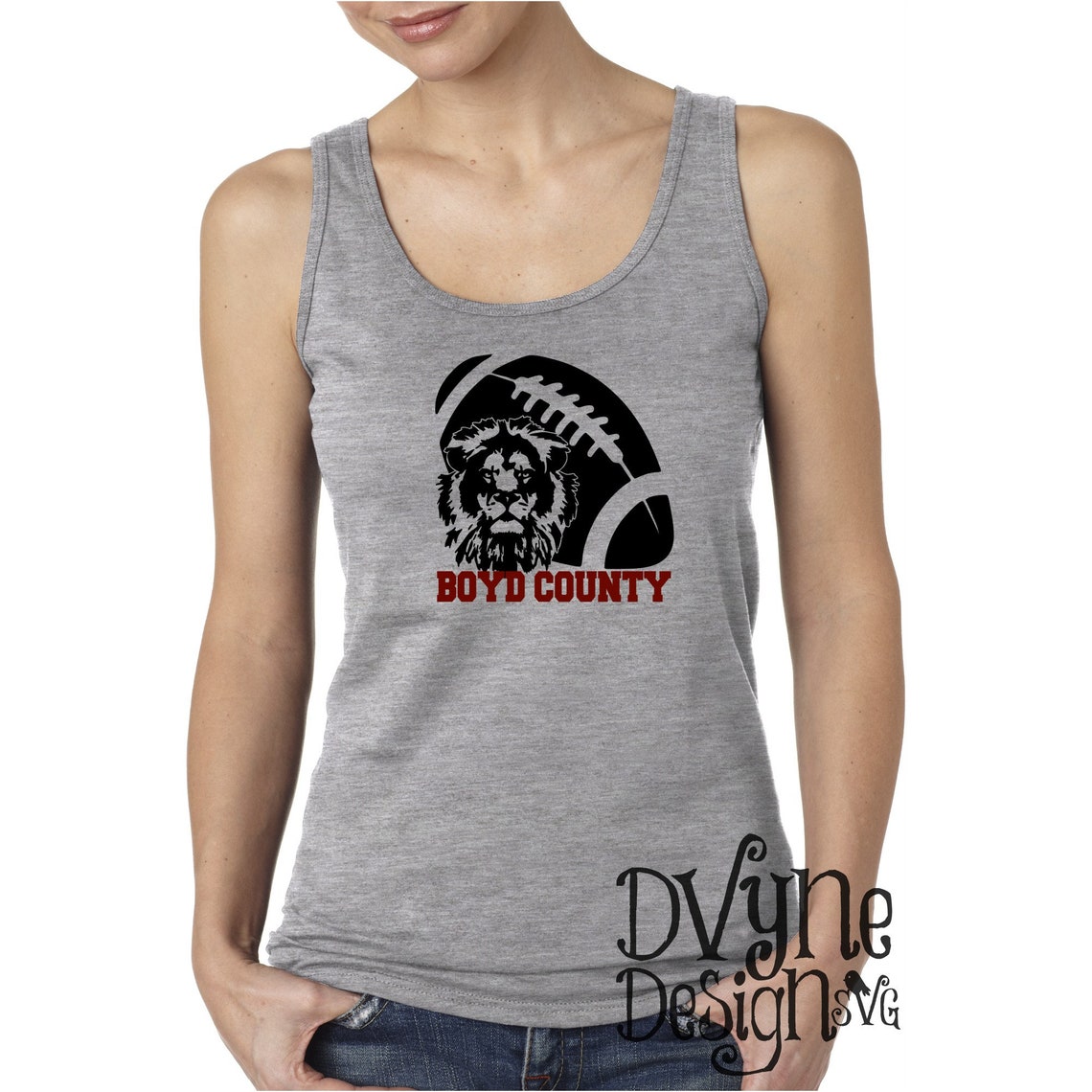 Lions Football SVG Boyd County Lions SVG for Silhouette | Etsy