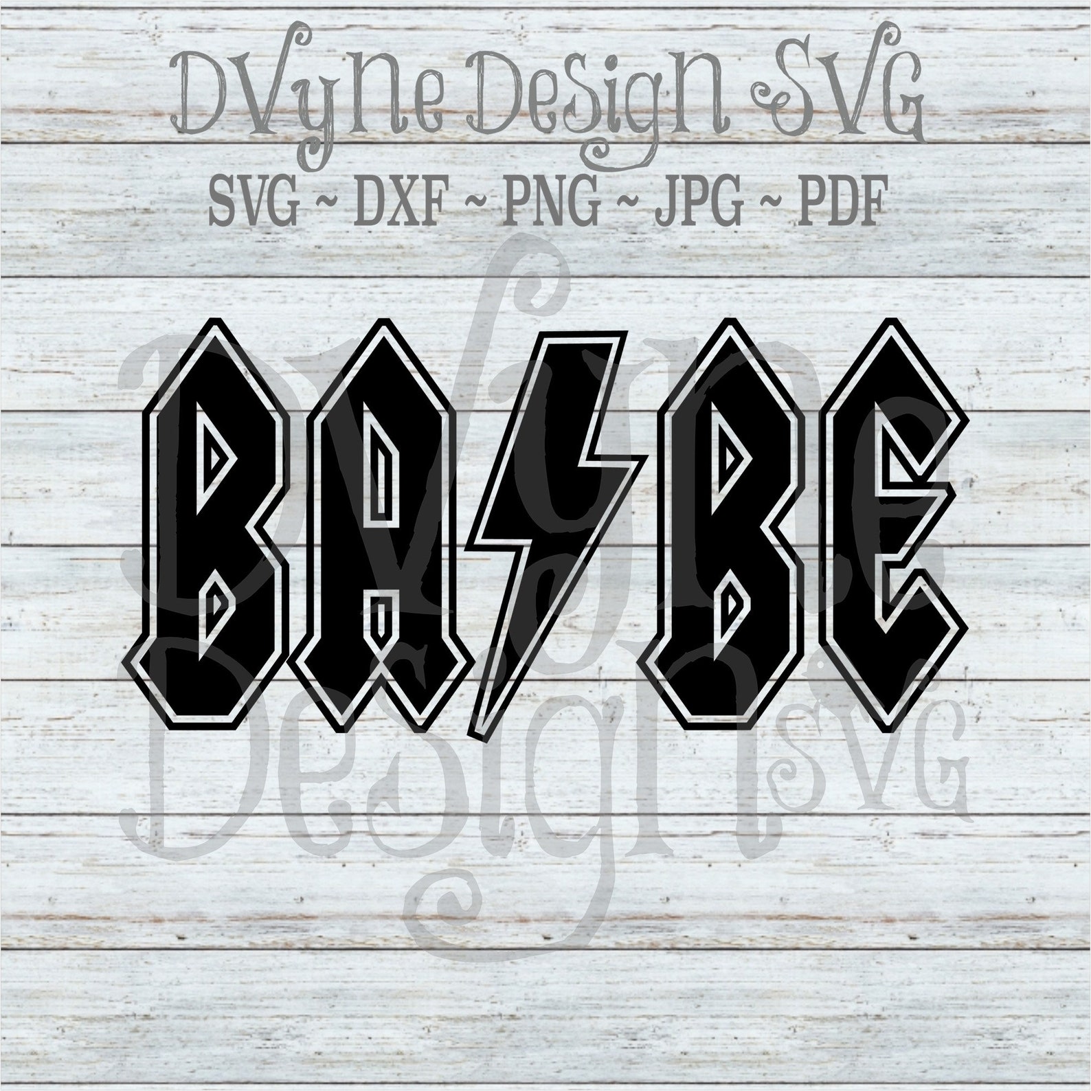 Babe SVG for Silhouette or Cricut Machine Baby PNG for | Etsy