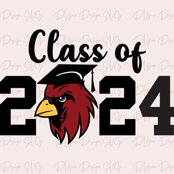 Cardinal Graduation Svg - Etsy
