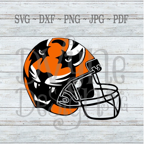 Tiger Football Helmet