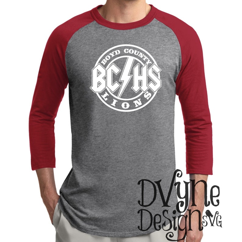 Boyd County SVG Rock N Roll Boyd County Lions Cut File for - Etsy UK