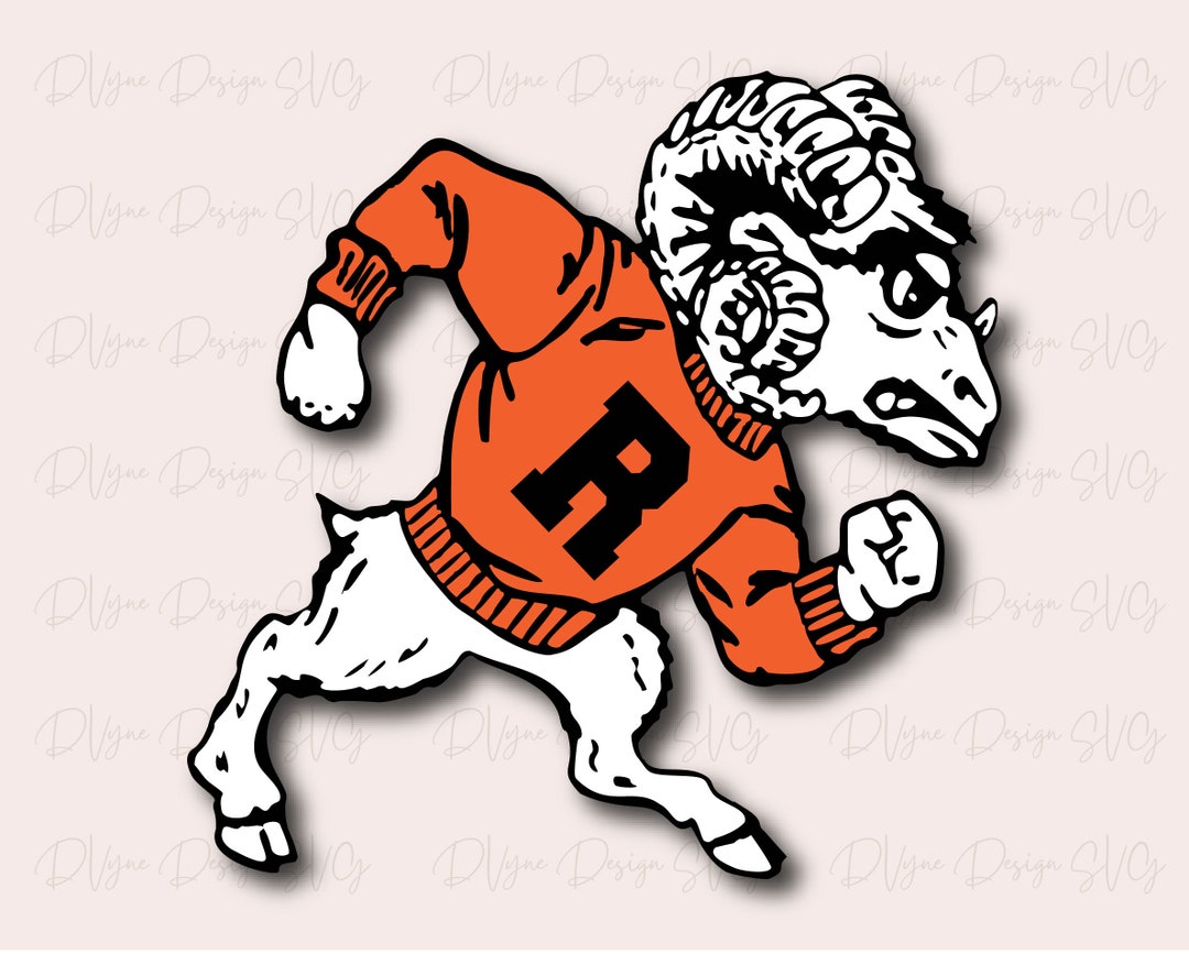 Ram Mascot SVG, Raceland Ram Mascot Sports Archivo de corte digital ...