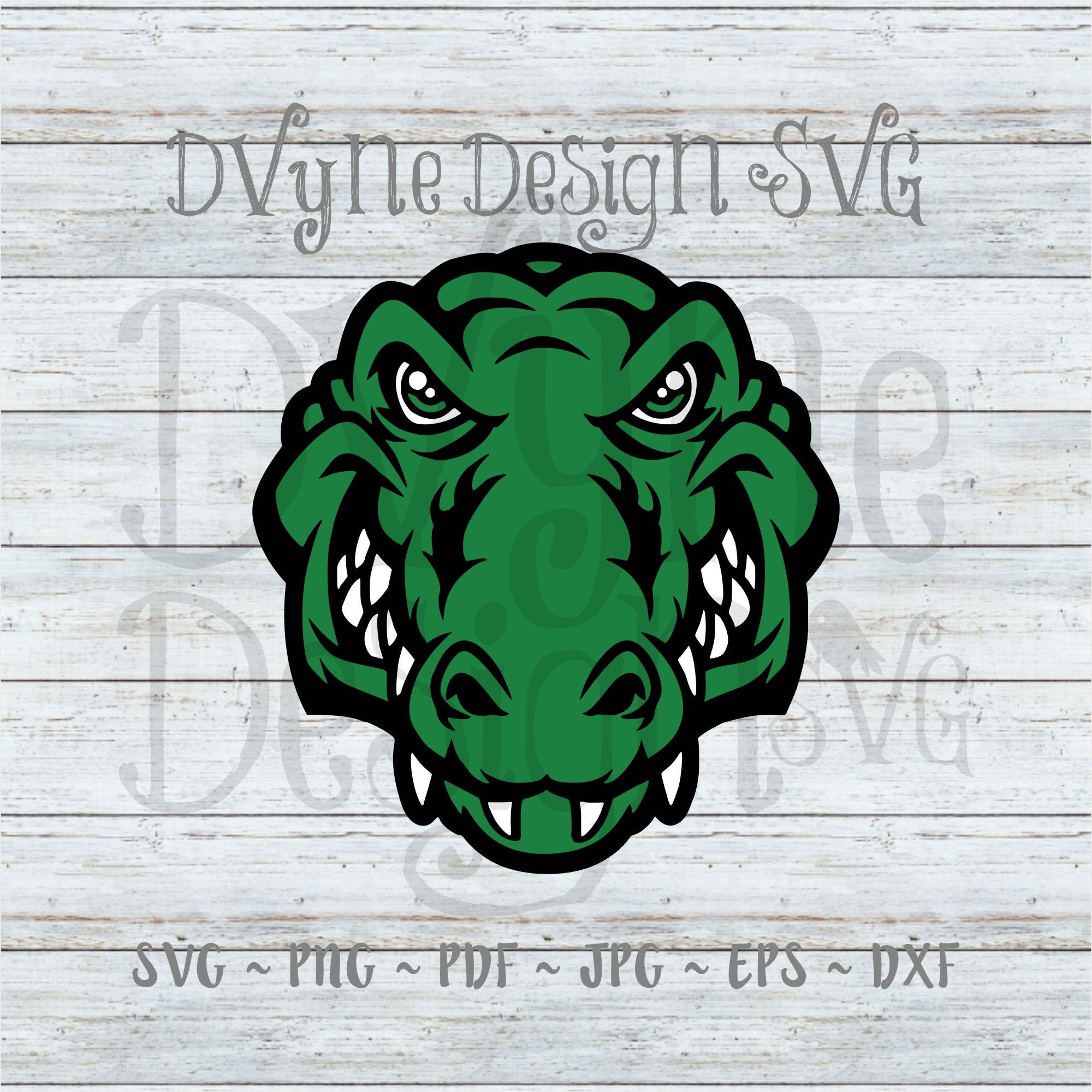 Gator Mascot SVG Alligator Mascot Printable Art Gator SVG | Etsy