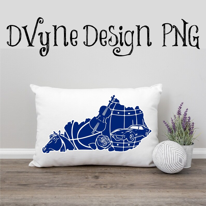 Kentucky SVG Ky Symbols SVG Kentucky Native Cut File for - Etsy