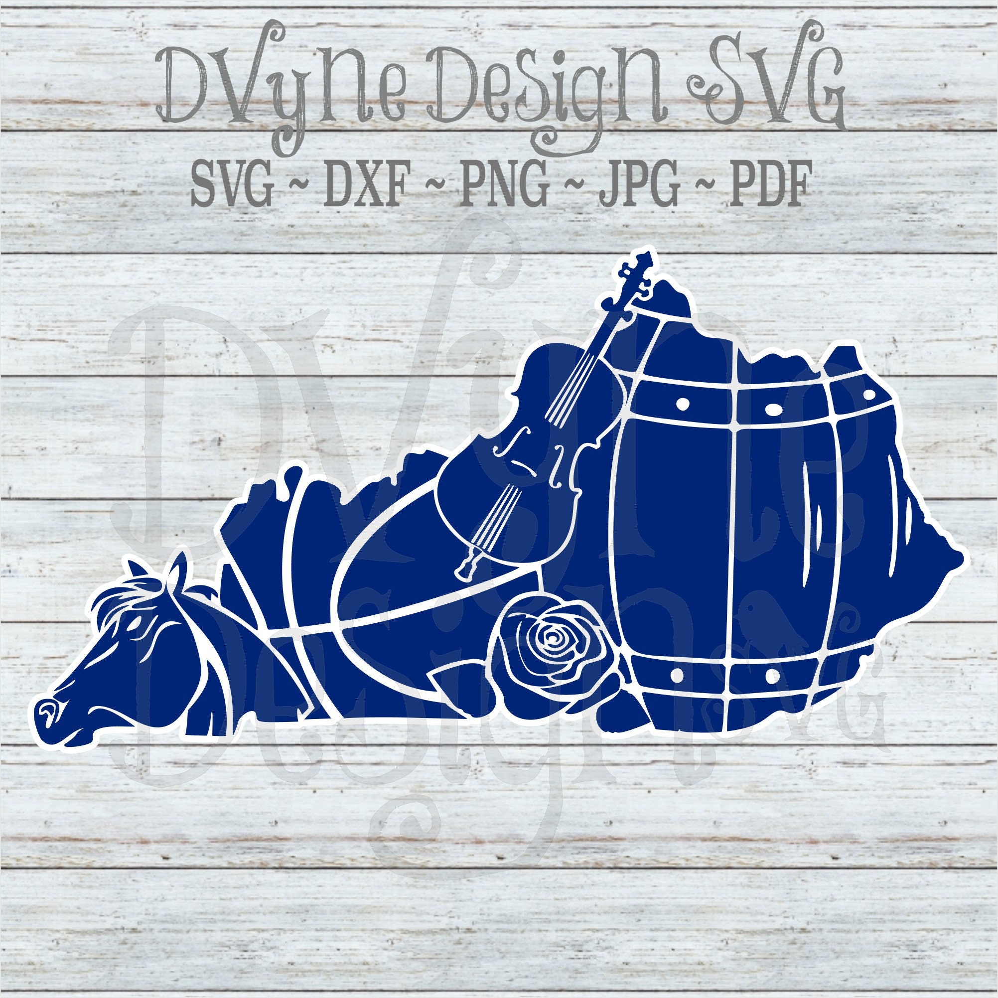 Kentucky SVG Ky Bourbon SVG Ky Heritage icons svg for | Etsy