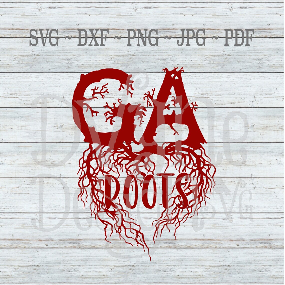 GA Roots SVG Georgia Svg GA Native Svg Georgia Roots Shirt - Etsy
