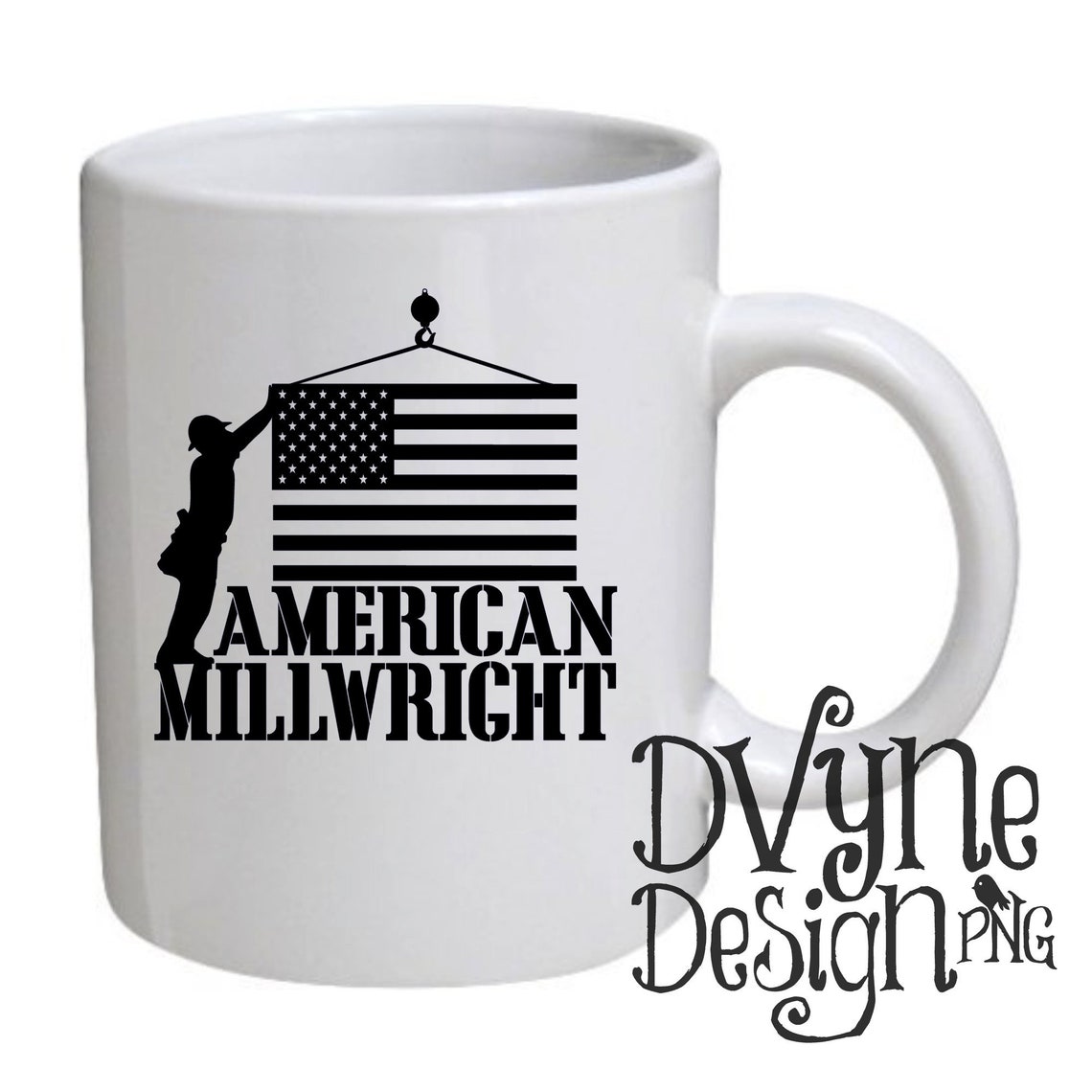 Millwright SVG American Millwright SVG for Silhouette or - Etsy