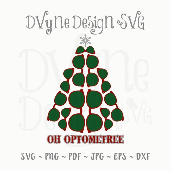 Optometry SVG Oh Optometree Vinyl Cut File for Silhouette or - Etsy