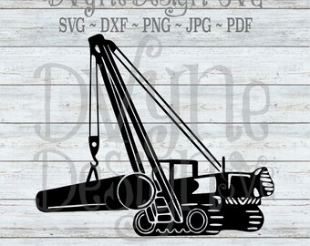 Sideboom Clipart - Etsy Australia