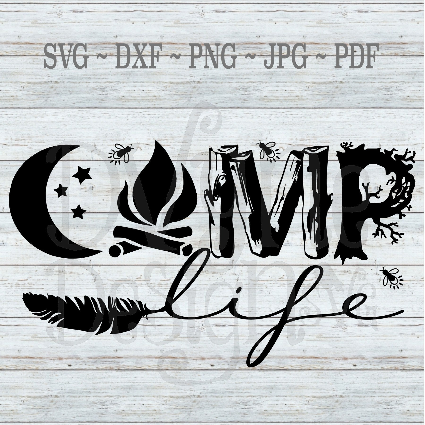 Camping Svg Camp Life Svg Camper Svg Camping T Shirt Vinyl Etsy
