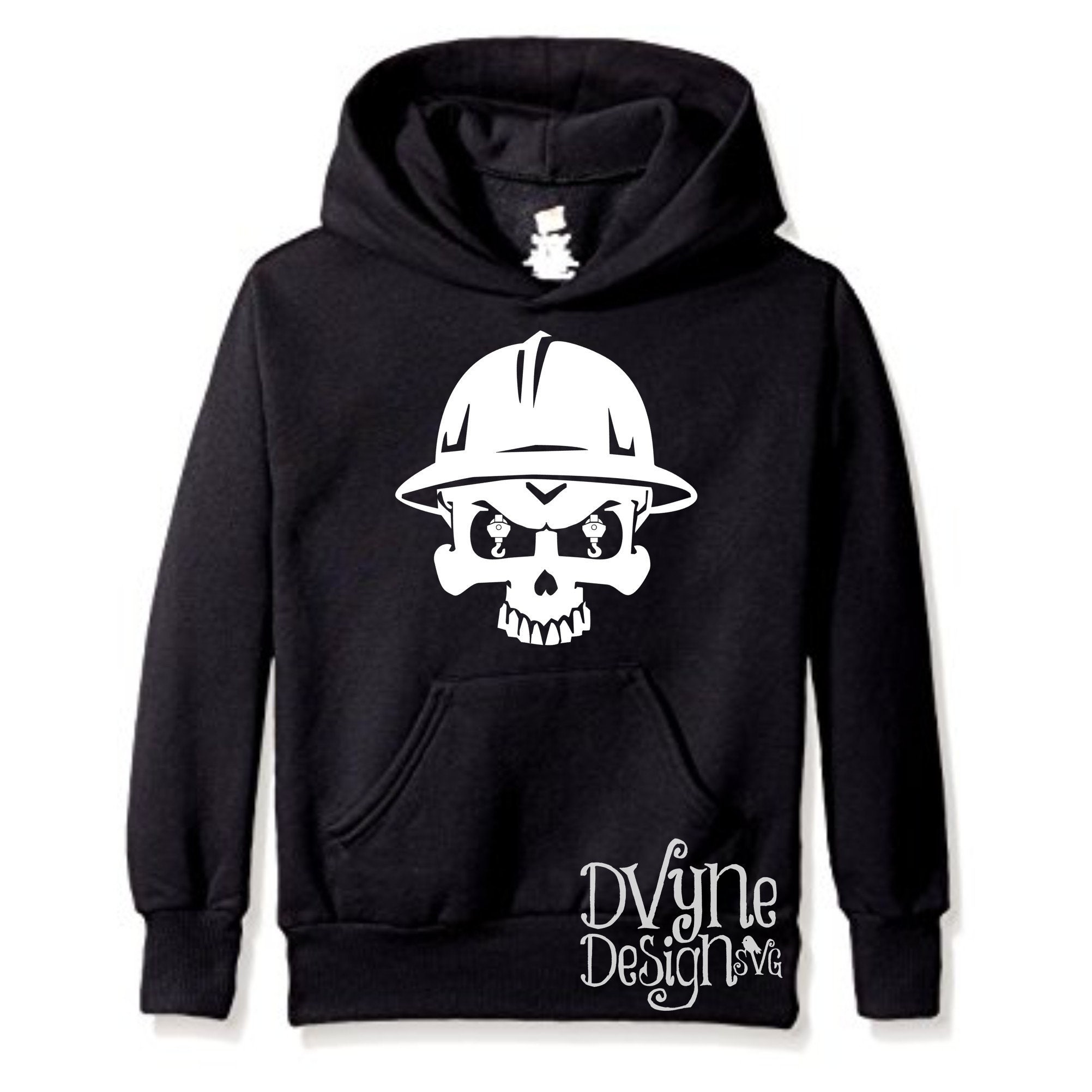 Crane Operator Skull Hard Hat SVG Crane Operator or Rigger - Etsy