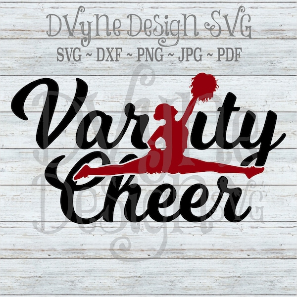 Cheerleader Svg - Etsy