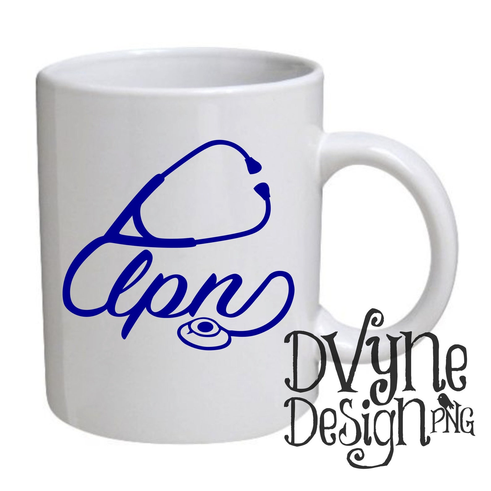 Nurse Svg Stethoscope Svg LPN SVG for Silhouette or Cricut - Etsy