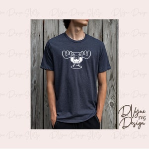 Marty Moose Mug SVG, Christmas Vacation PNG, Christmas Digital Cut File ...