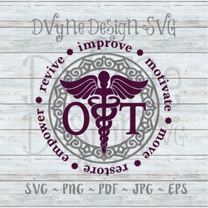 Occupational Therapy OT SVG - Etsy