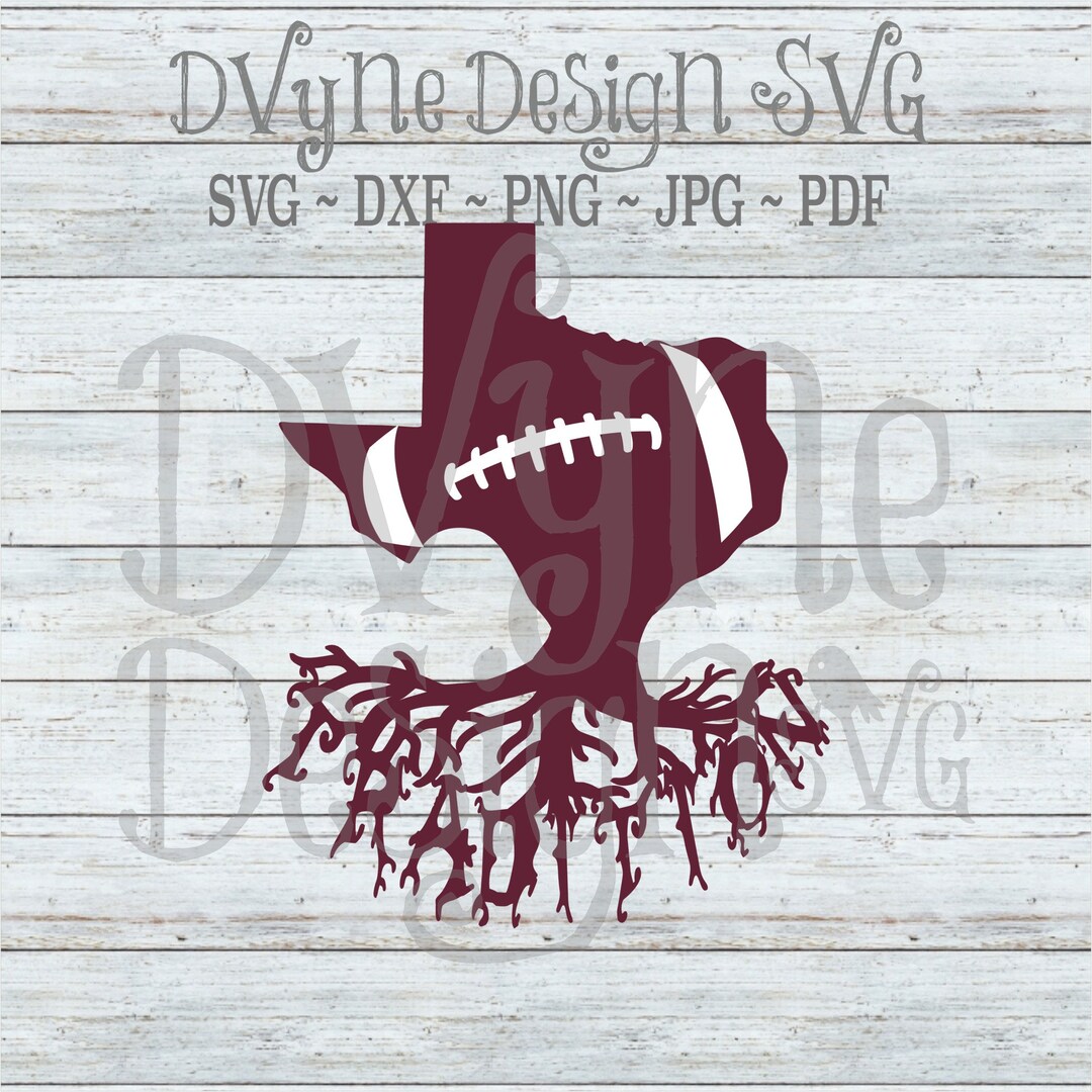 TX Football SVG Texas Football Tradition SVG for Silhouette - Etsy