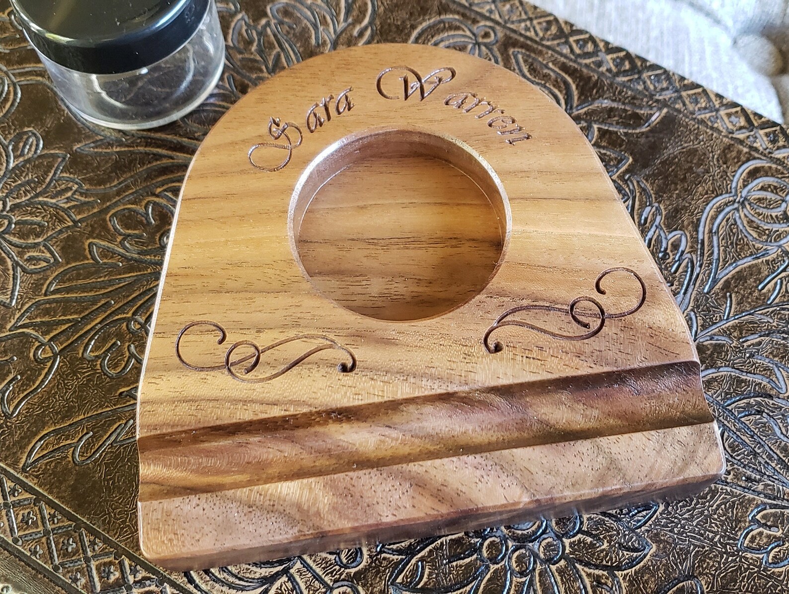 Personalized Calligraphy Inkwell and Pen Holder Great Gift - Etsy