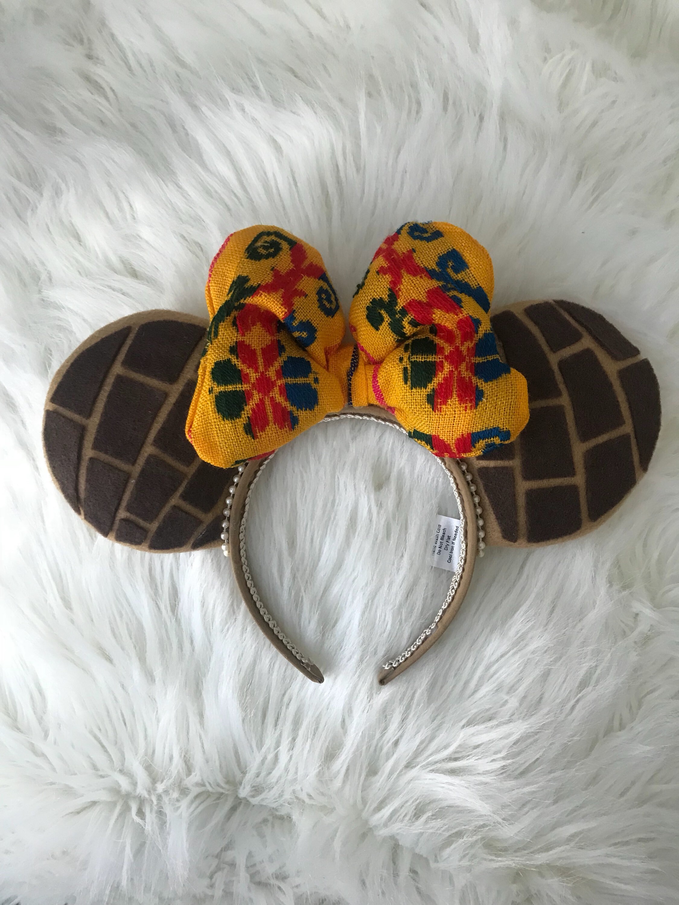 Chocolate Concha Disney Ears | Etsy