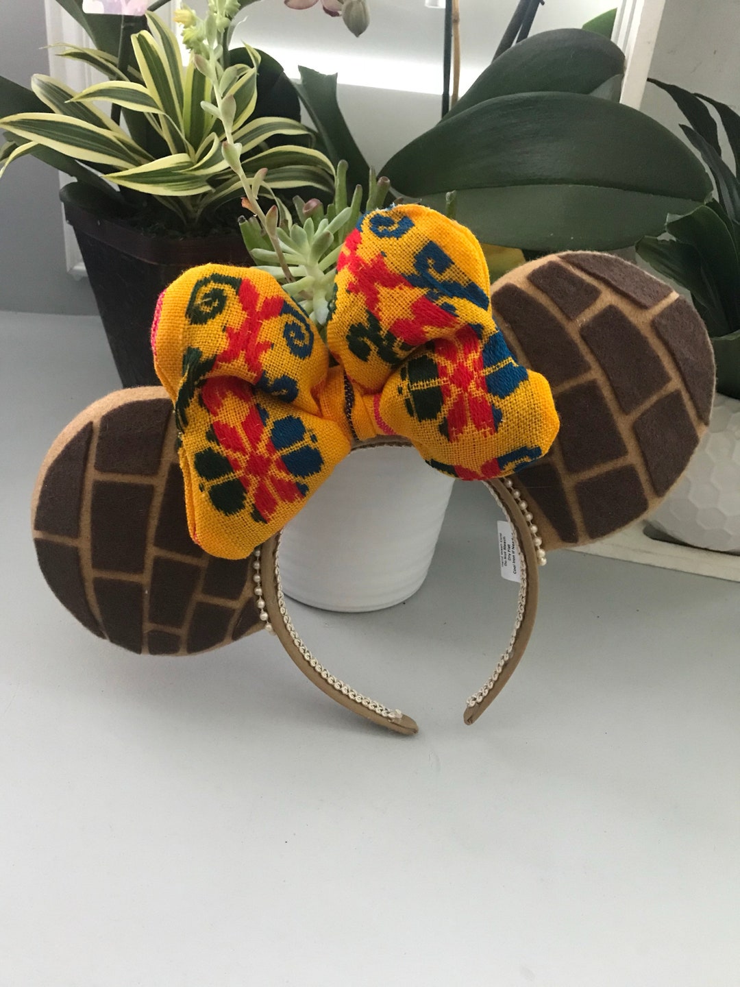 Chocolate Concha Disney Ears - Etsy