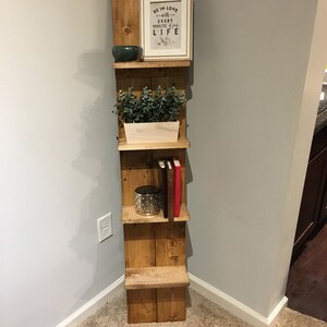 Barn Style Corner Shelf - Etsy
